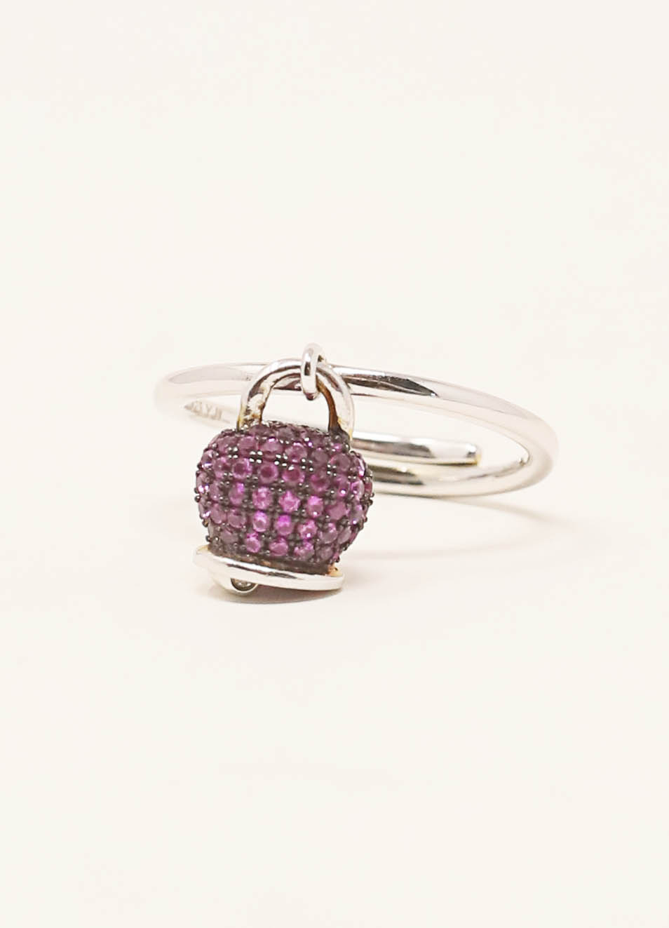 adjustable ring with capri bell - Capri Bell - Manecapri
