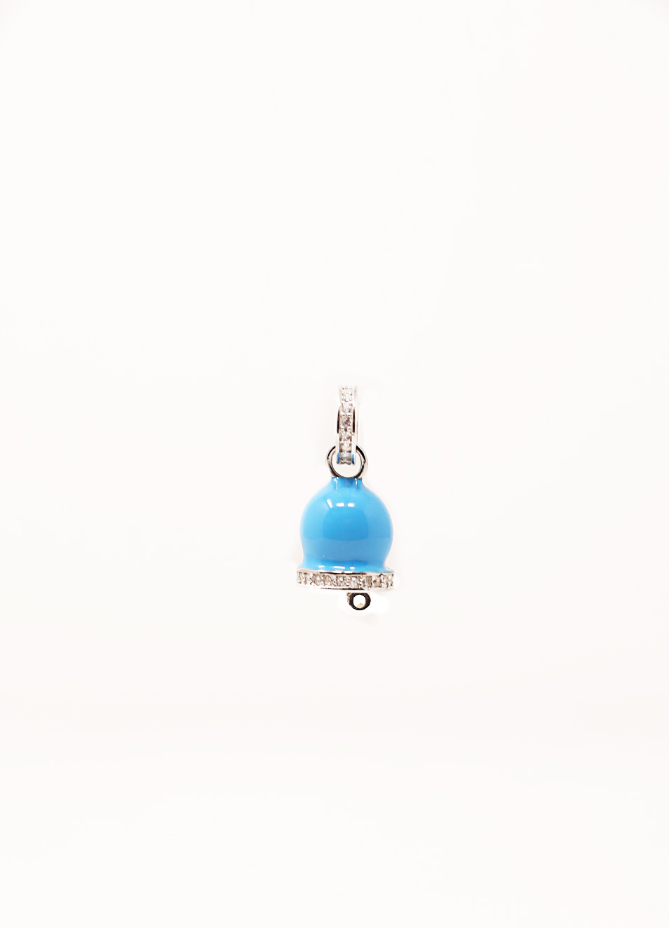 Light blue Capri bell charm - Manè Capri - Manecapri