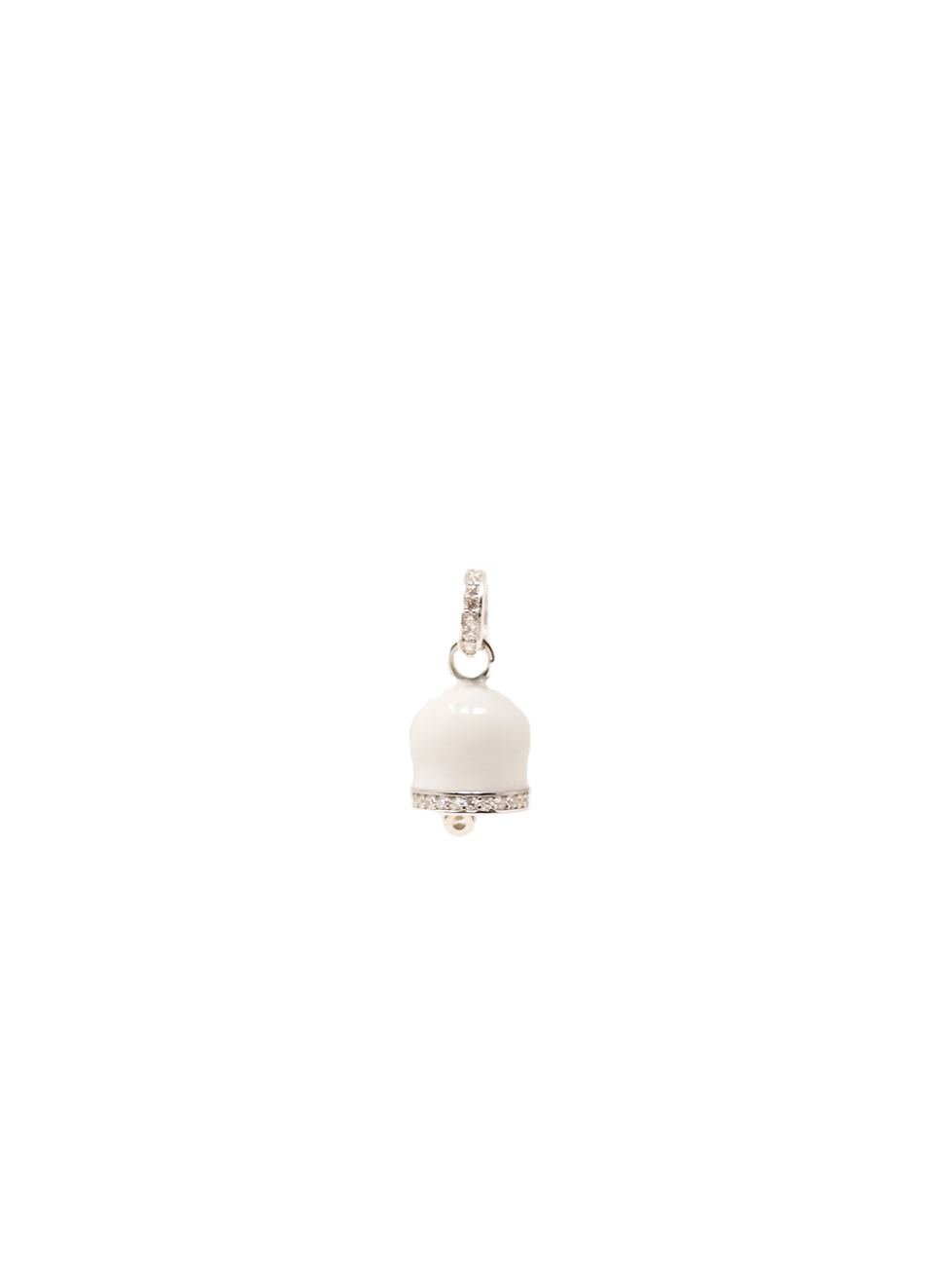 White Capri bell charm - Manè Capri - Manecapri
