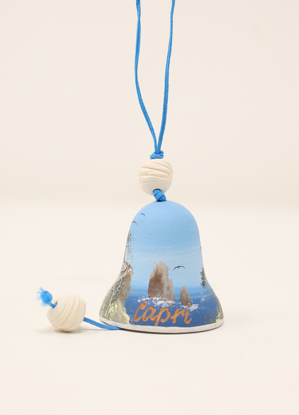 San Michele ceramic bell - Capri Bell - Manecapri